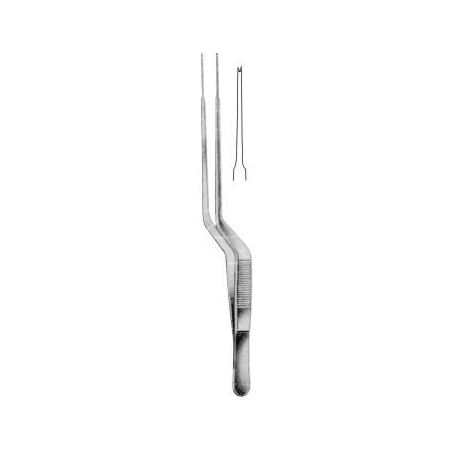 Pinza Gerald chirurgica angolata